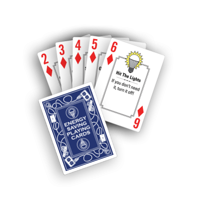 Energy Saving Playing Cards - Education & Outreach