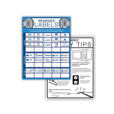 Breaker Box Labels - Education & Outreach
