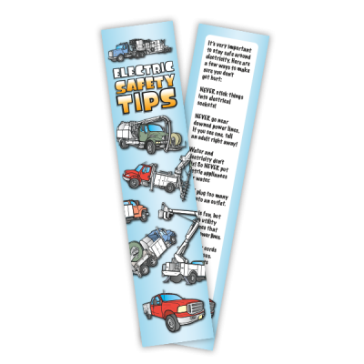 Electric Safety Bookmark - Education & Outreach
