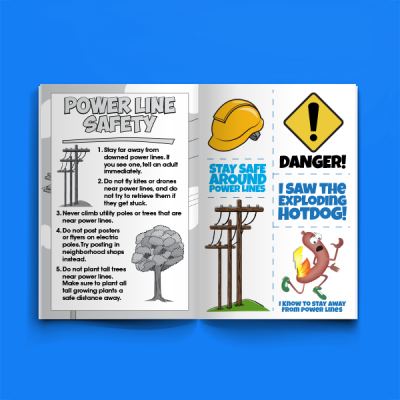 Exploding Hot Dog Tattoo Book - Education & Outreach