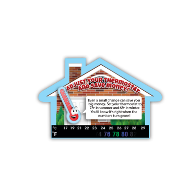House Heating and Cooling Magnet - Education & Outreach