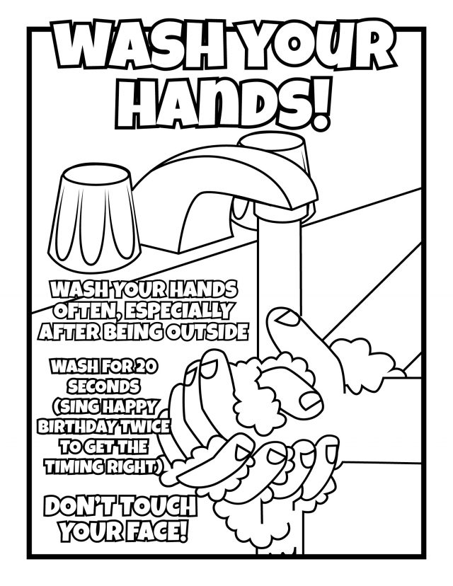 Essential Workers Coloring Pages - Education & Outreach
