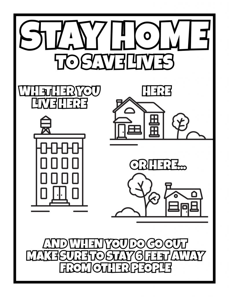 Essential Workers Coloring Pages - Education & Outreach