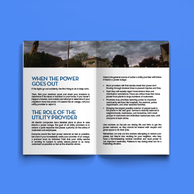 Power Outage Tip Book - Education & Outreach