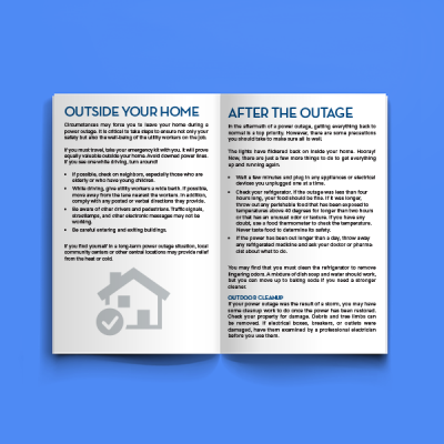 Power Outage Tip Book - Education & Outreach