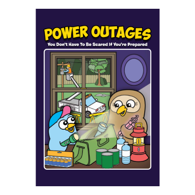 Power Outage Coloring Book - Education & Outreach