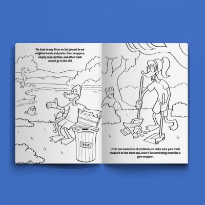 Getting Rid of Litter with Wendell and Penelope - Education & Outreach