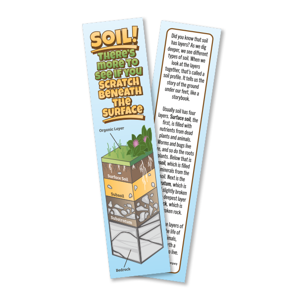 Soil Profile Bookmark - Education & Outreach