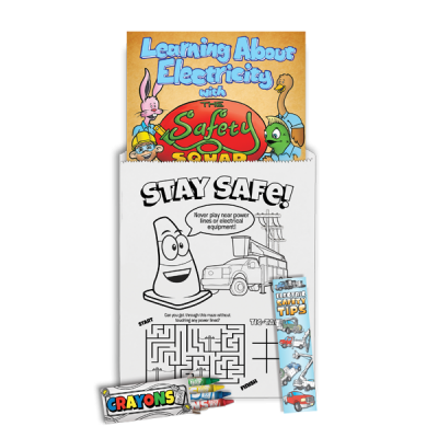 Stay Safe Coloring Book Activity Kit - Education & Outreach