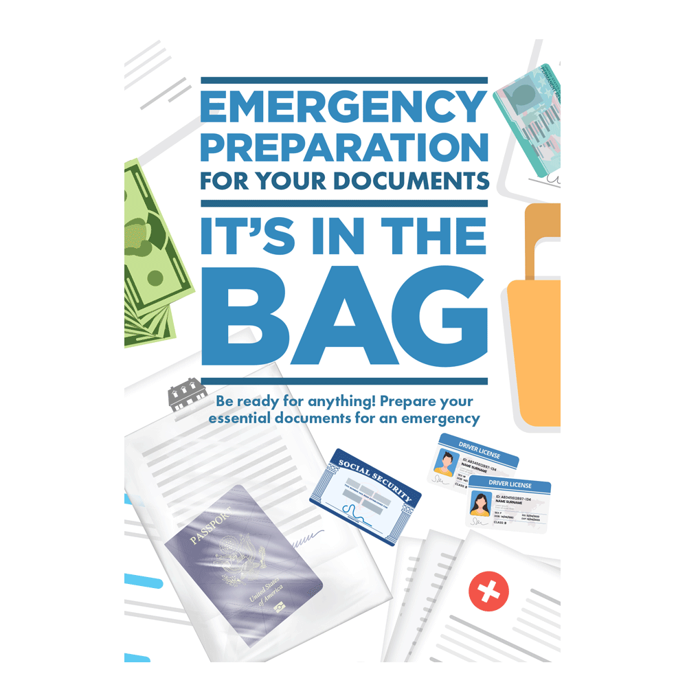 Emergency Preparation for your Documents: It’s in the Bag – Poster ...