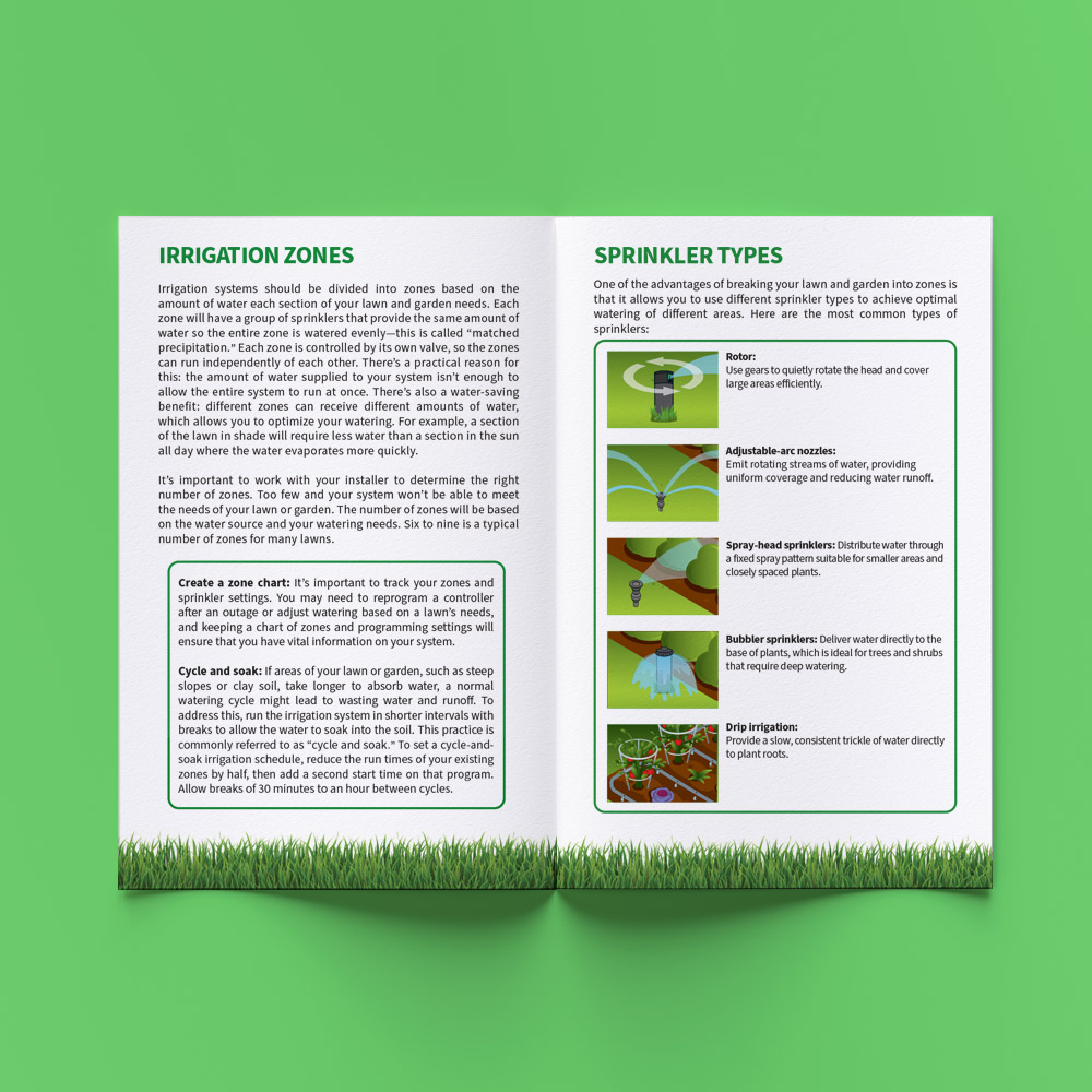 Lawn Irrigation Tip Book - Education & Outreach